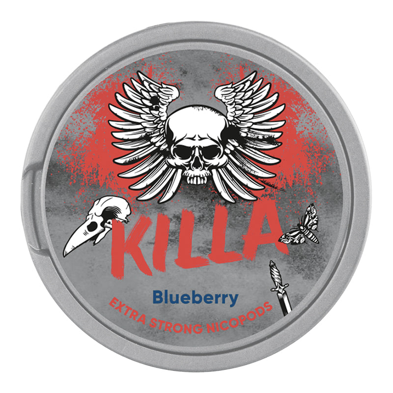 Killa Blueberry SNUS | Fruity Nicotine Pouches UK – SNUS Club