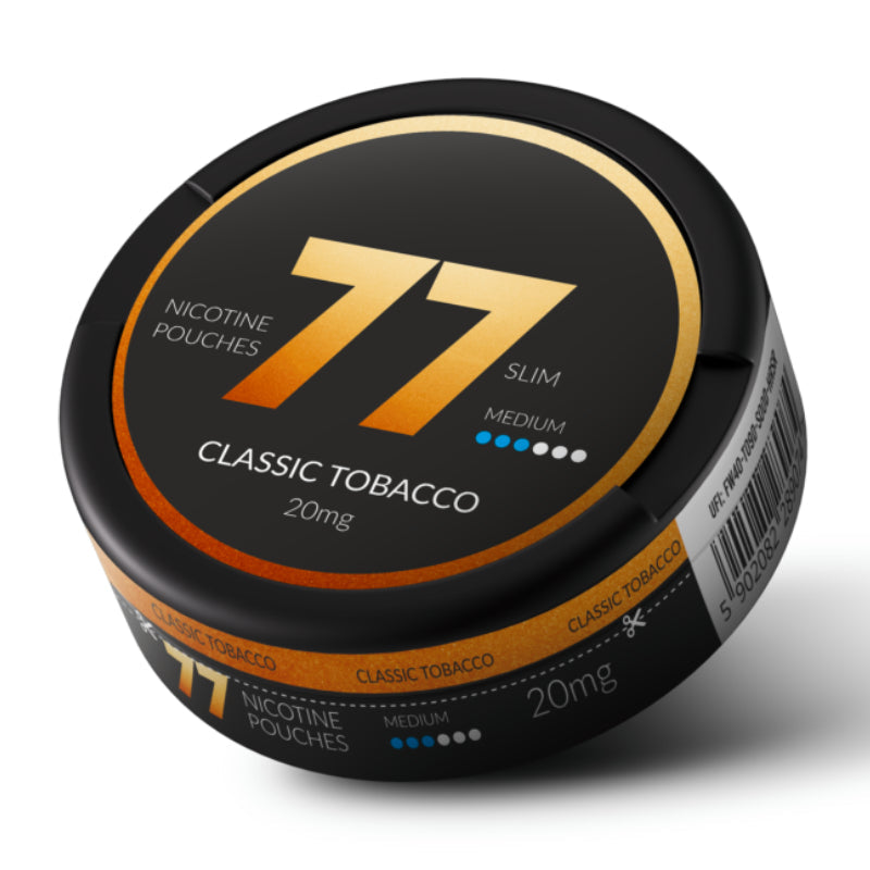 77 Classic Tobacco SNUS | Traditional Nicotine Pouches UK – SNUS Club