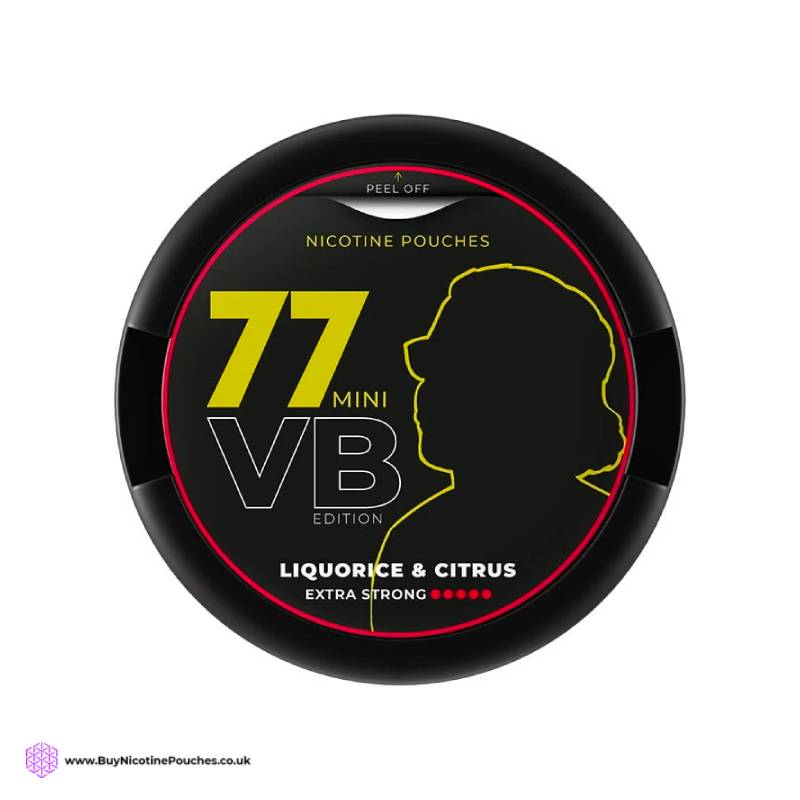 77 Liquorice Citrus Mini SNUS | Buy Nicotine Pouches UK – SNUS Club