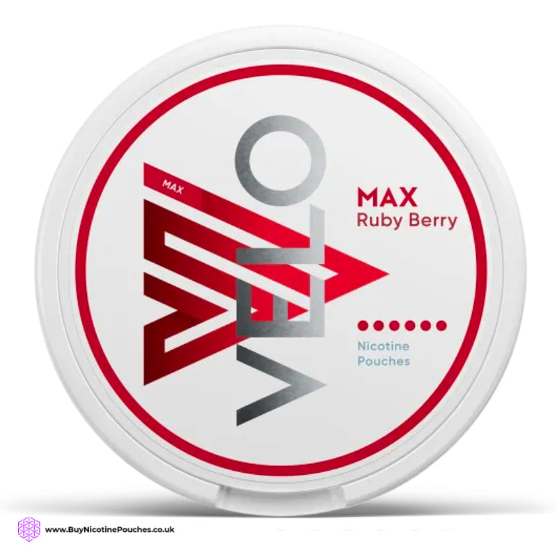 Velo Ruby Berry SNUS | Buy Fruity Nicotine Pouches UK – SNUS Club